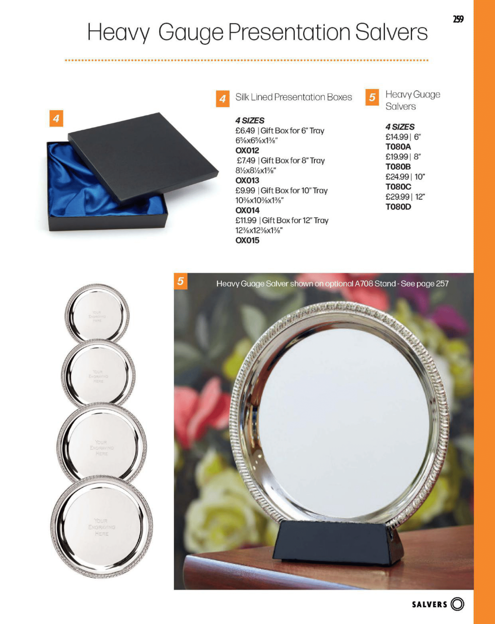 Salvers - Silver and Nickel Plated