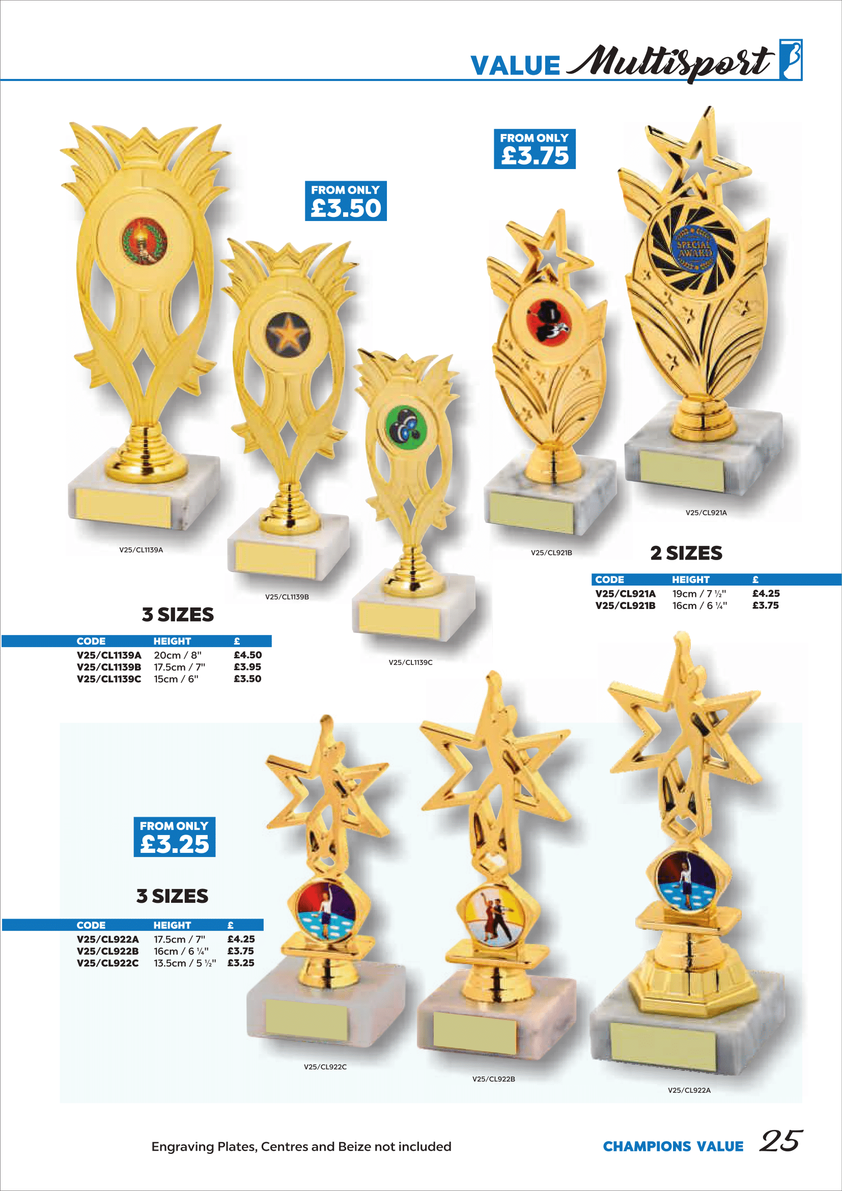 Sale Multi Sport Awards