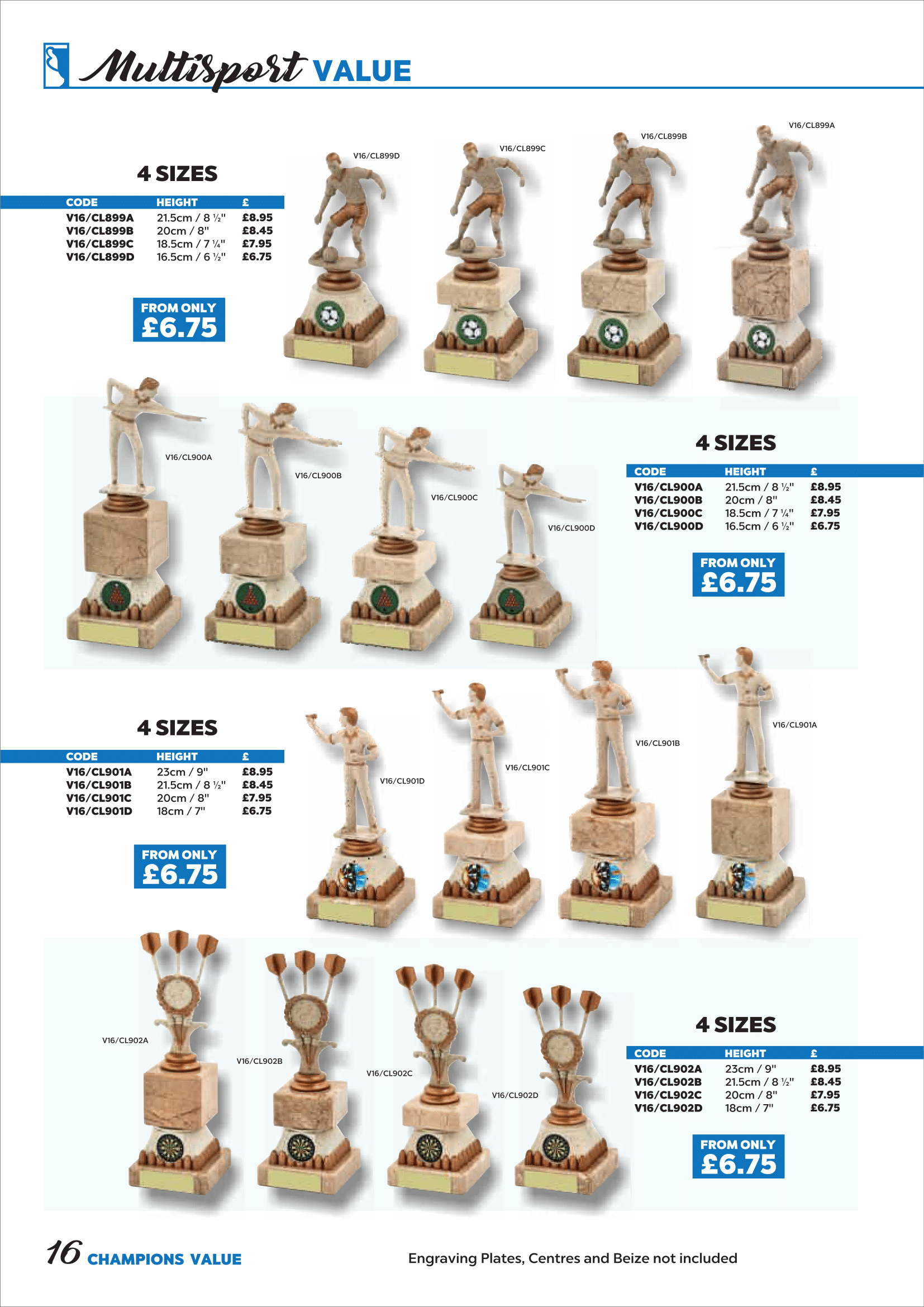 Sale Multi Sport Awards