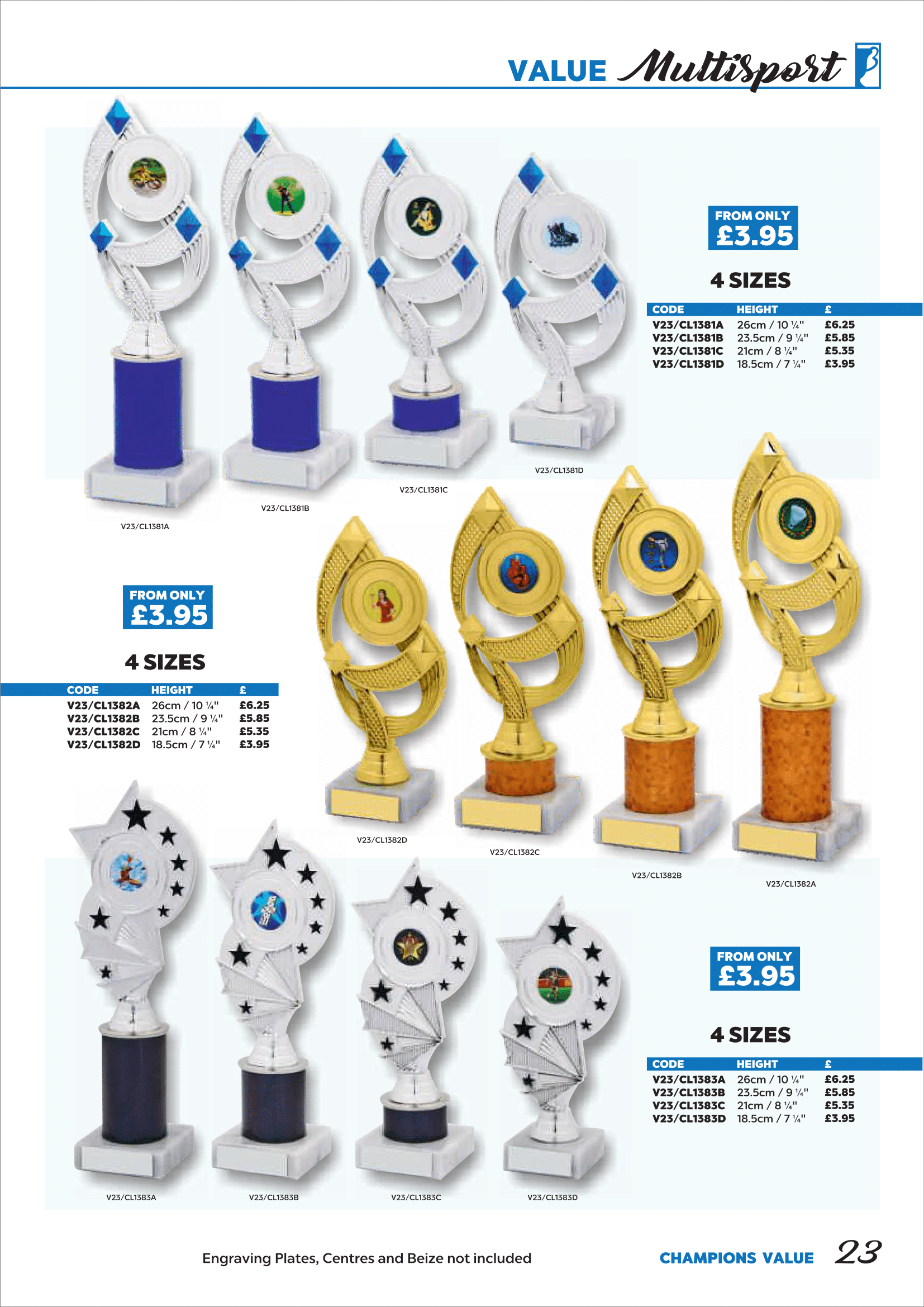 Sale Multi Sport Awards