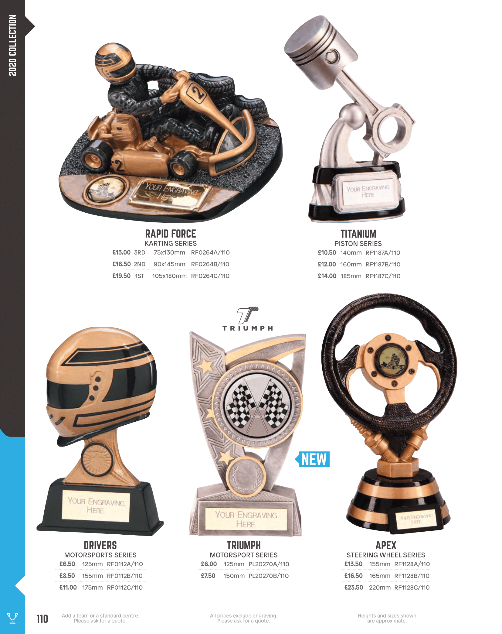 Motorsport Trophies and Awards