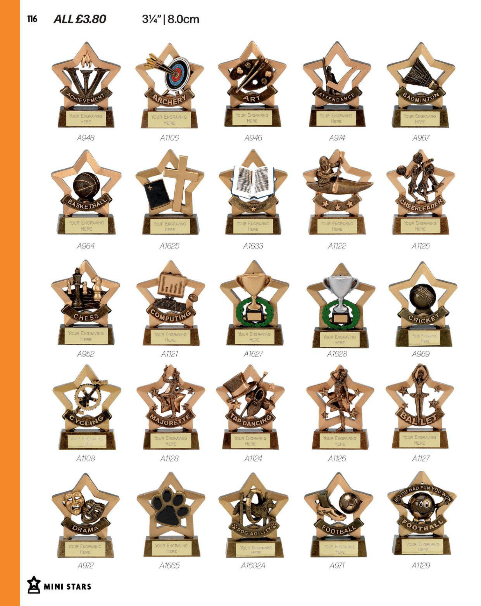 School Trophies and Awards