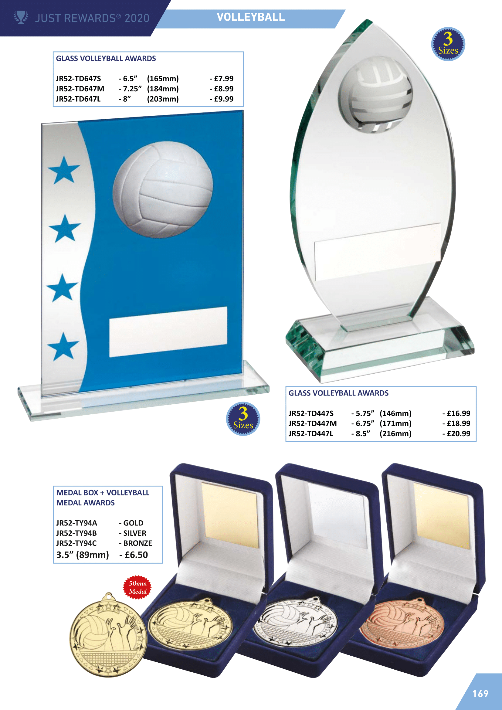 Volleyball Trophies and Awards