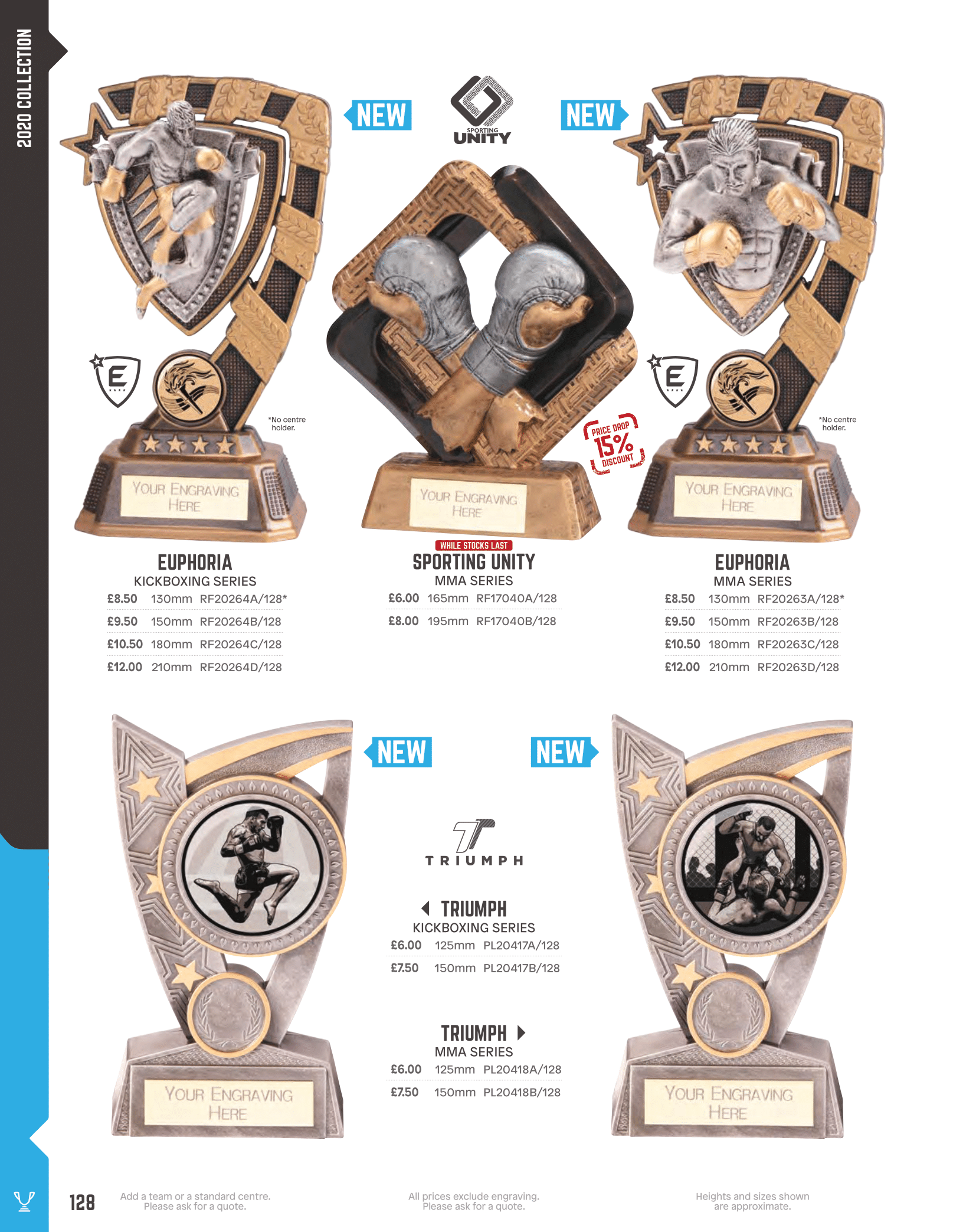 Martial Arts Trophies and Awards