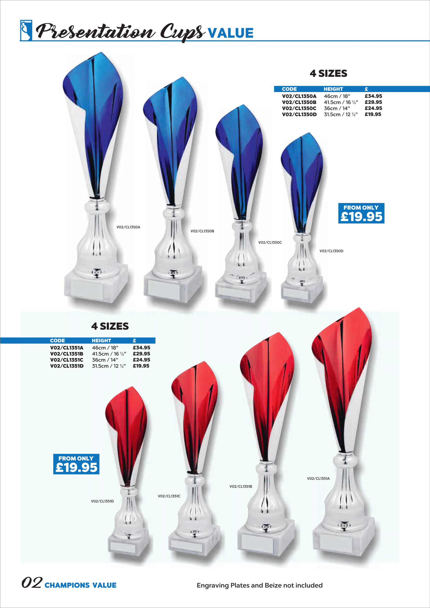 Sale Presentation Cups